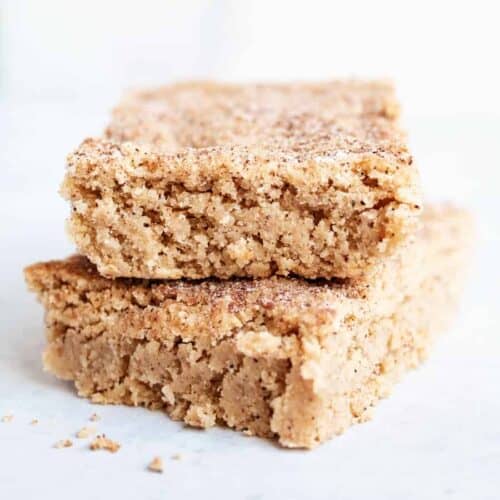 Keto Snickerdoodles Cookies - Healthy Snickerdoodles - ForgetSugar