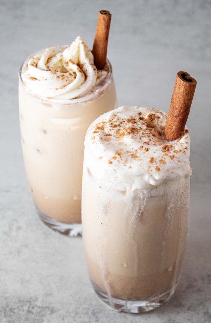 Keto Iced Pumpkin Spice Latte - ForgetSugar